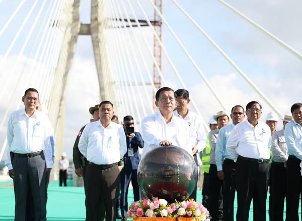 Myanmar-Korea Friendship (Dala) Bridge Connection Completed – One News ...