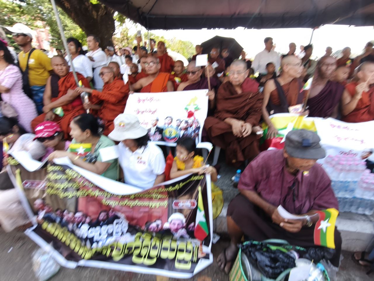 Rally in support of Myanmar delegation to ICJ held in Yangon – One News ...